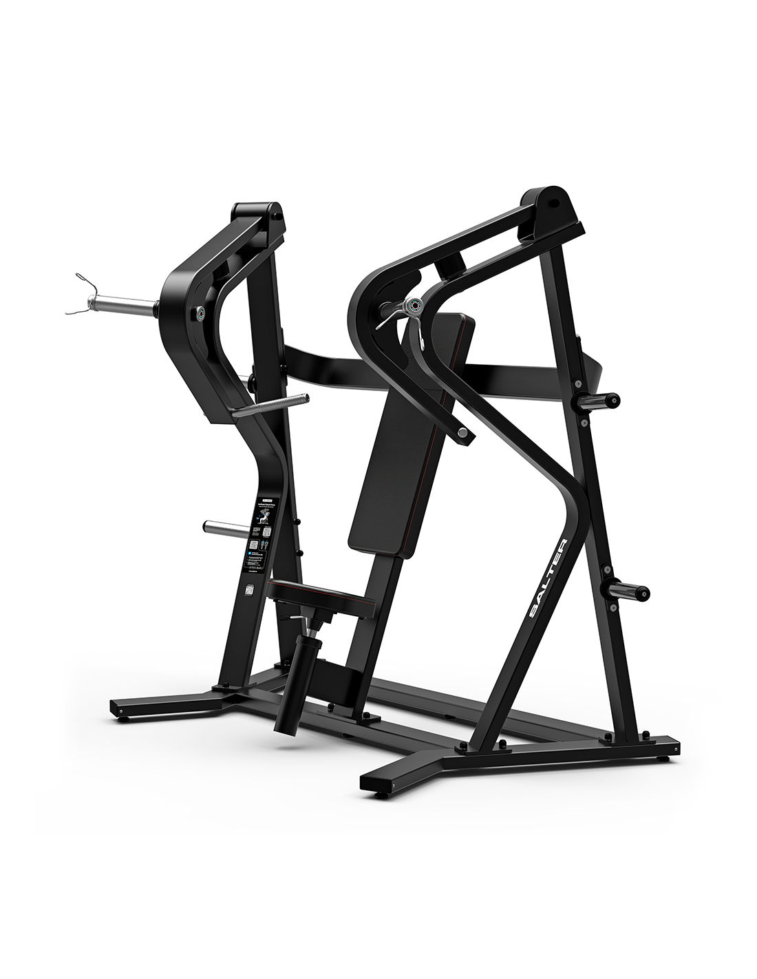 M-1543 INCLINED CHEST PRESS PLATE LOADED